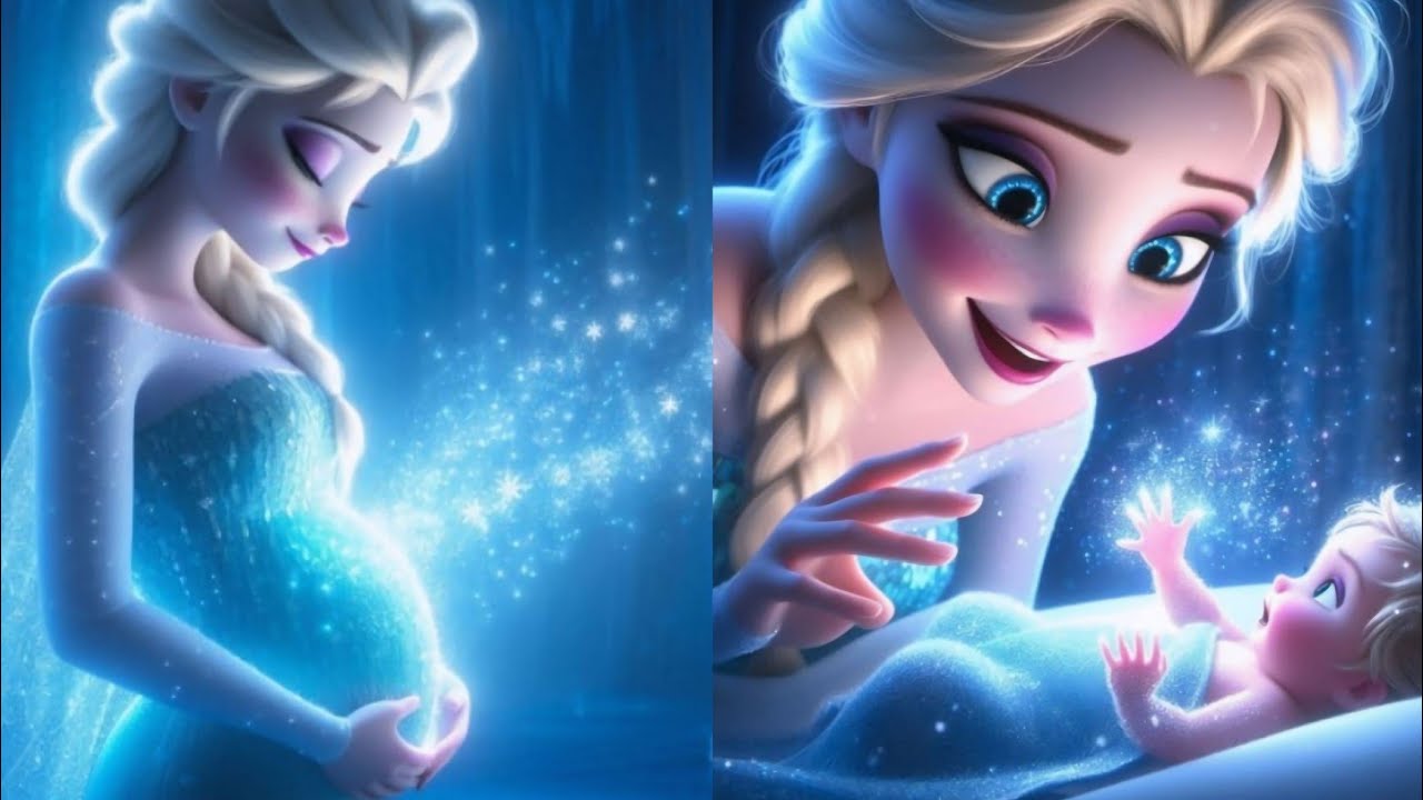 ️ Elsa’s Magical Pregnancy & Baby’s First Moments | A Frozen Fairy Tale ...