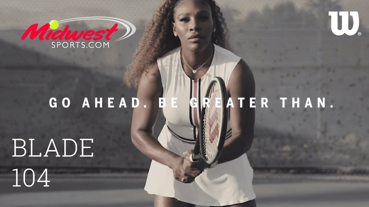 Wilson Blade 104 v7 Tennis Racquet Review | Midwest Sports - YouTube