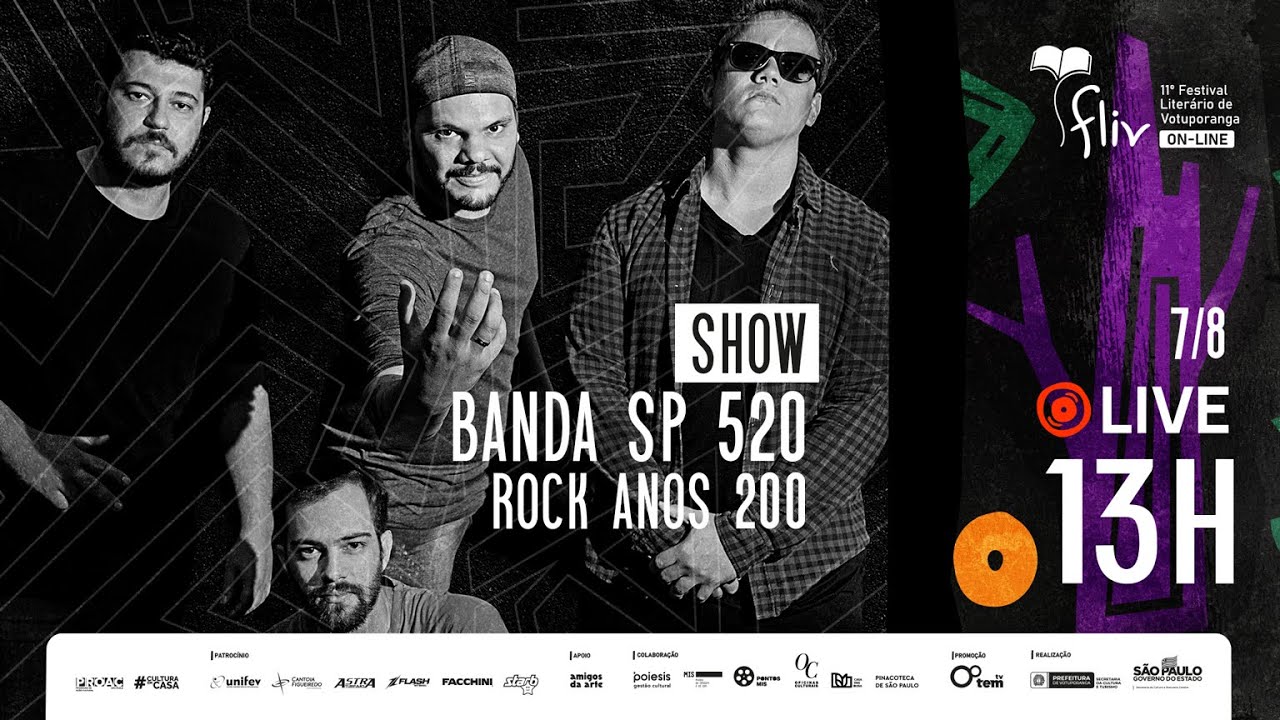 Rock Anos 2000, com Banda SP 520 - YouTube