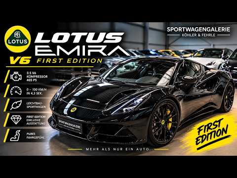 Lotus Emira V6 | Britischer Sportwagen mit Mittelmotor & purer Fahrdynamik in der SPORTWAGENGALERIE