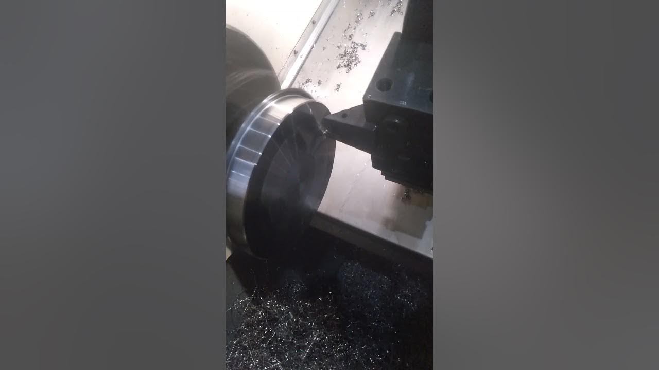 CNC MACRO FACING TAPER - YouTube
