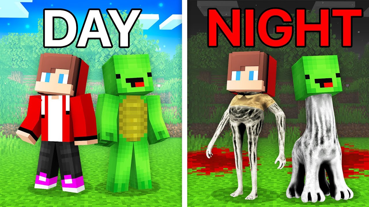 JJ and Mikey Became Scary ZOONOMALY at NIGHT in Minecraft Maizen! - YouTube