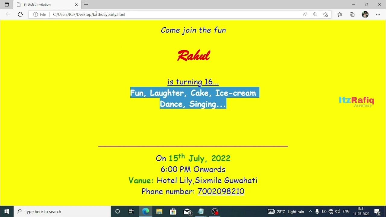 Class 10 Chapter 2 Part 1 - Lab Activity solution - YouTube