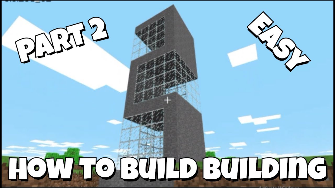 Minecraft Classic: How To Build Modern Building Part 2 (Easy ...