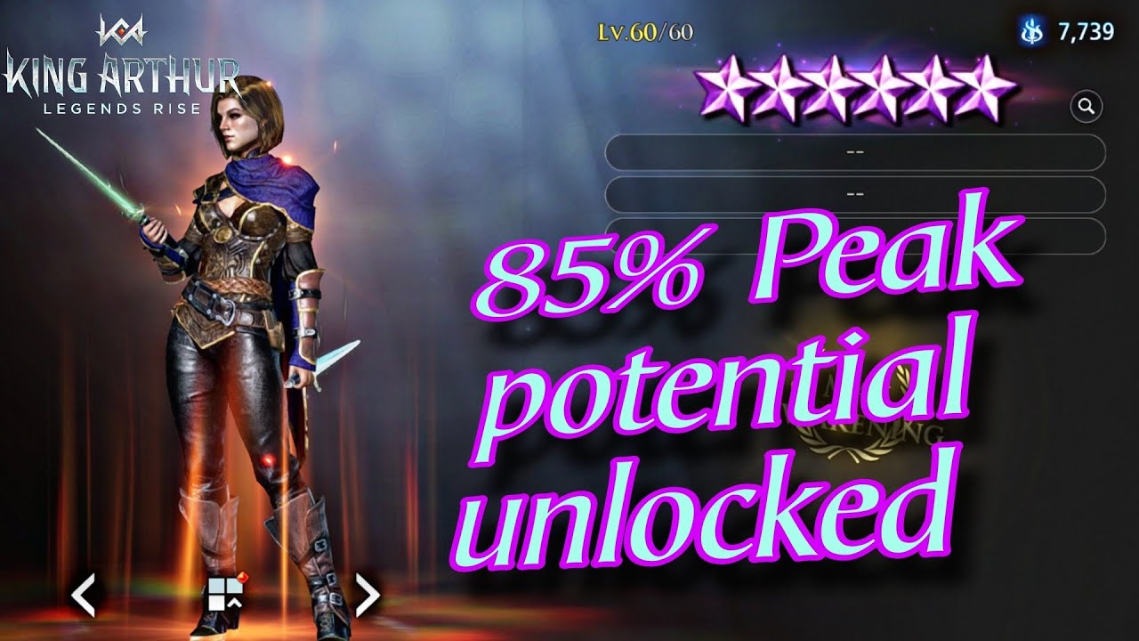 Kay 85% power unlocked! - King Arthur Legends Rise - YouTube