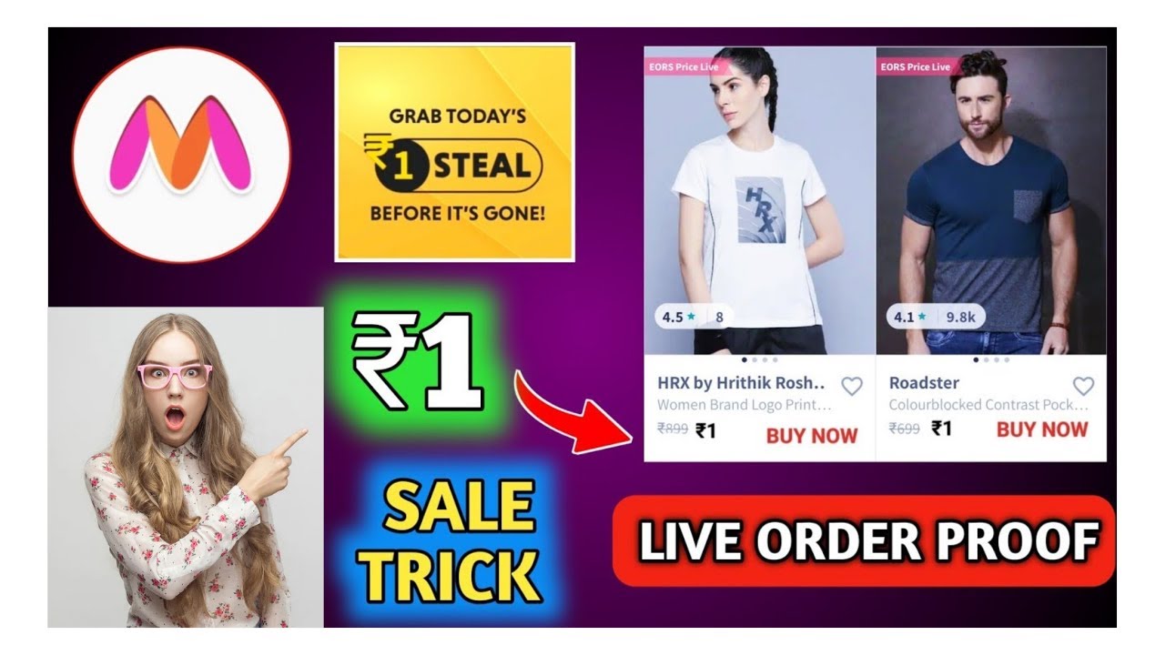 myntra 1 rs sale | myntra 1 rs sale today | myntra 1 rupee sale ...