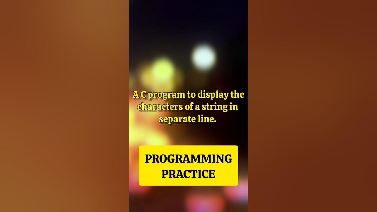 C Program To Display Characters Of A String In Separate Line itzrafiq c-program-to-display-characters-of-a-string-in-separate-line-itzrafiq
