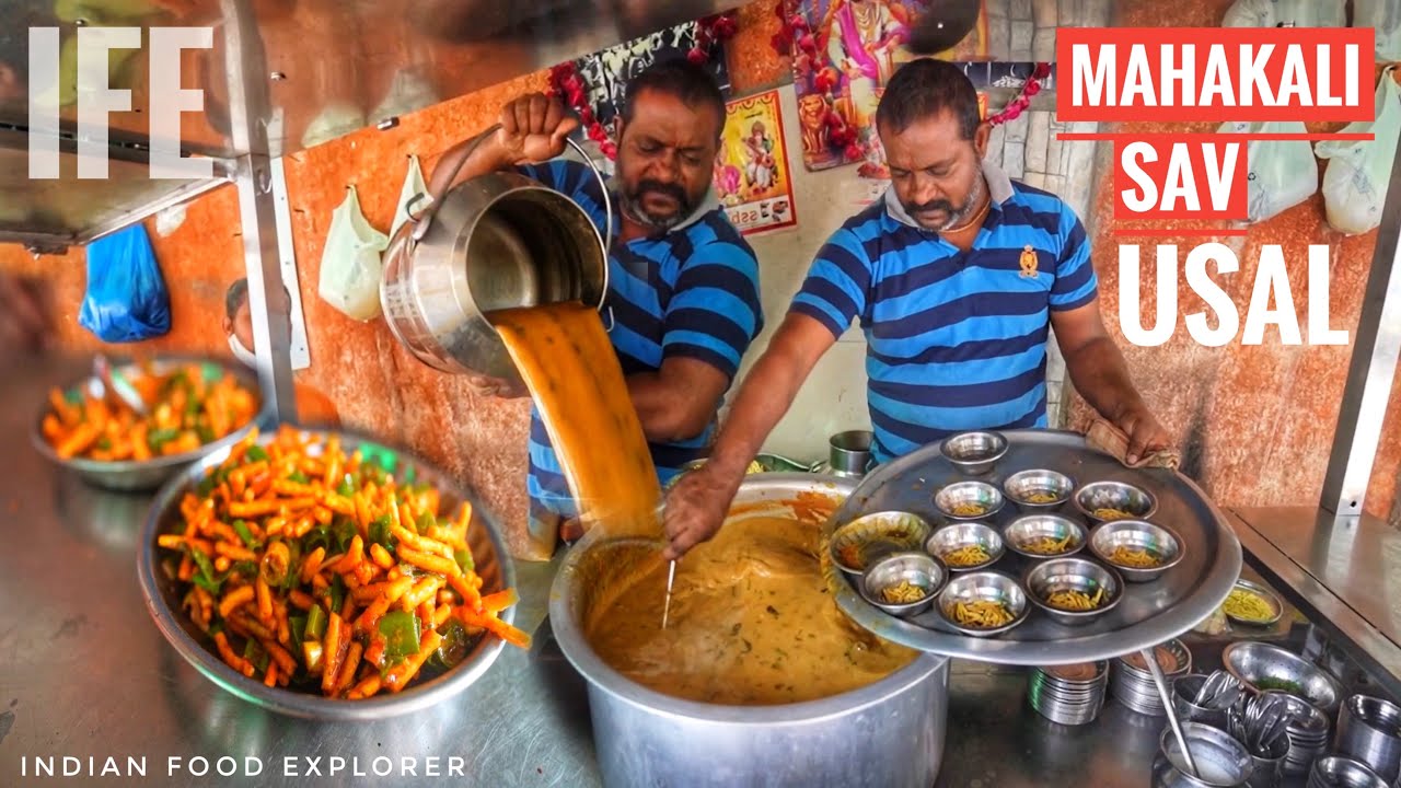 Test of Vadodara Mahakali Sev Usal Rs 20/- Only | Vadodara Street Food ...