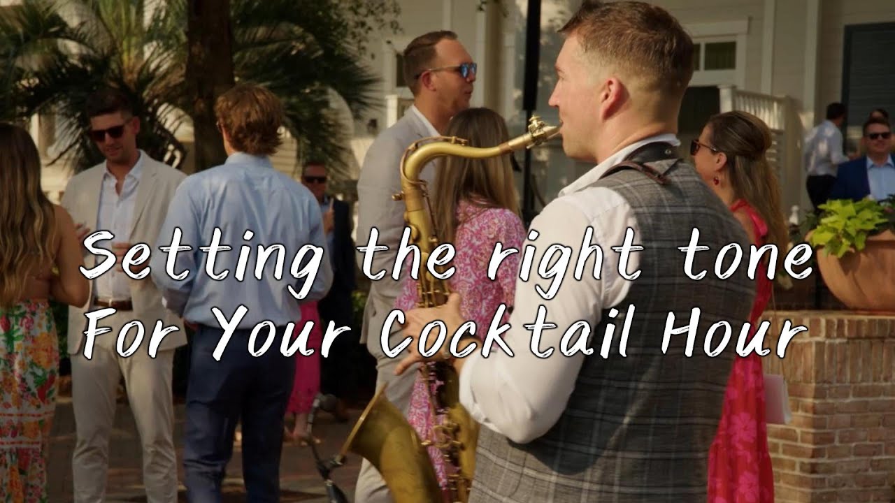 Cocktail Hour Music Done Right #weddingmusic #weddingmusican - YouTube