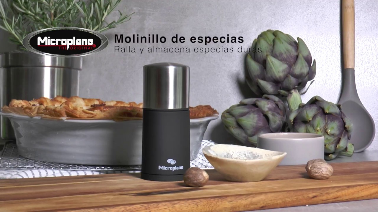 Microplane Spice Mill ESP - YouTube