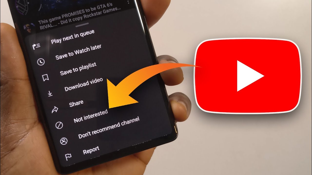 How To Access "Not Interested" YouTube Videos - Reset "Not Interested ...