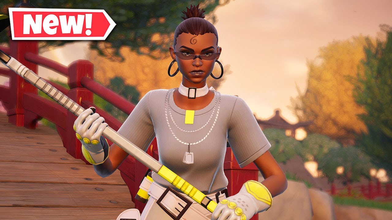 NEW SIMONE Skin Gameplay In Fortnite! - YouTube