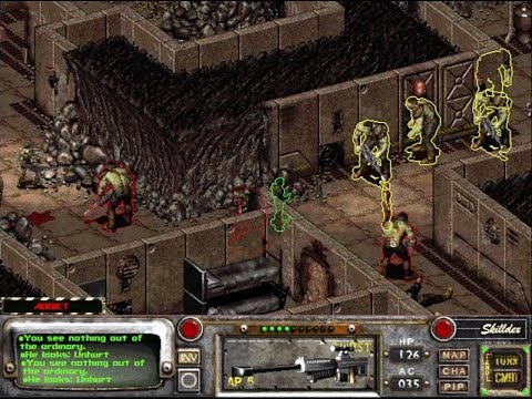 Fallout 2 KMK Gameplay #224 – Fighting Super Mutants inside the ...