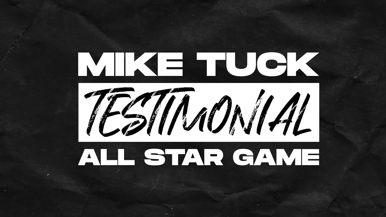 Mike Tuck Testimonial All-Star Game - YouTube