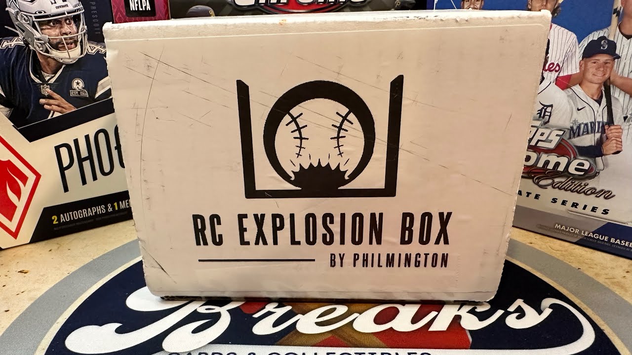 The Rookie Card Explosion Box! January Baseball Lineup! ** Hits ...