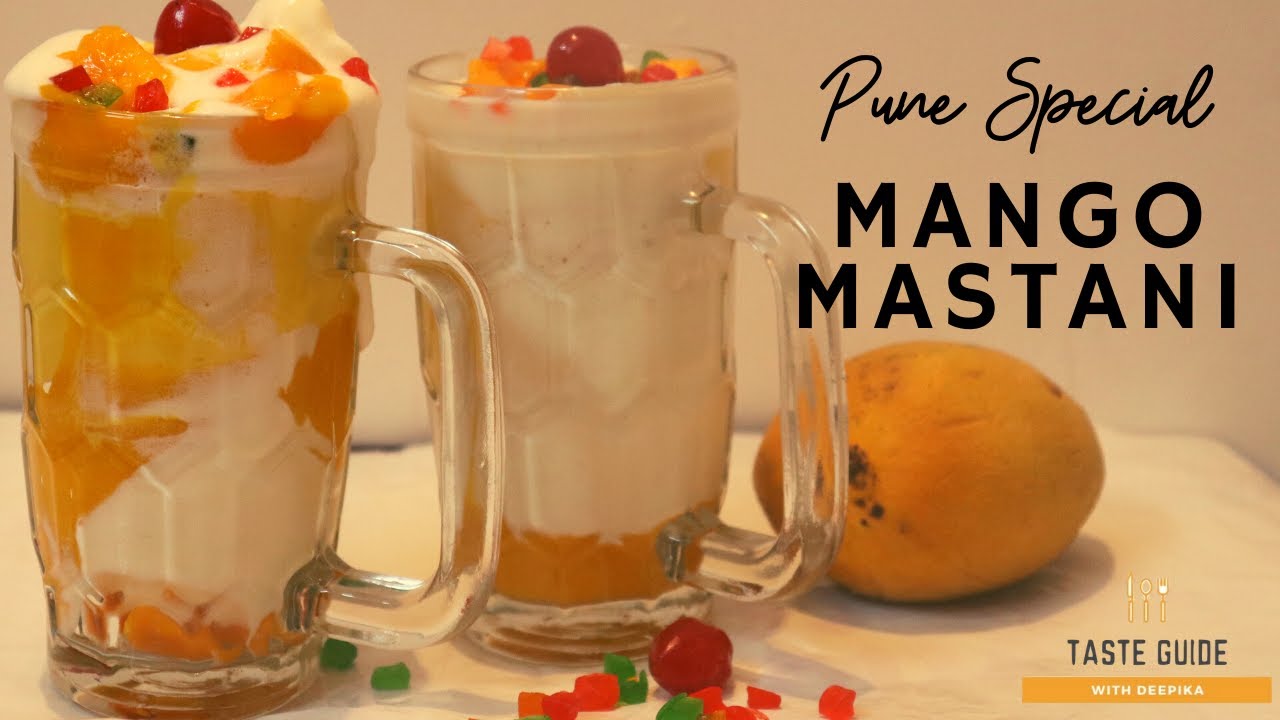 How to make Mango Mastani Recipe | Mango Recipe | Pune's popular dish ...