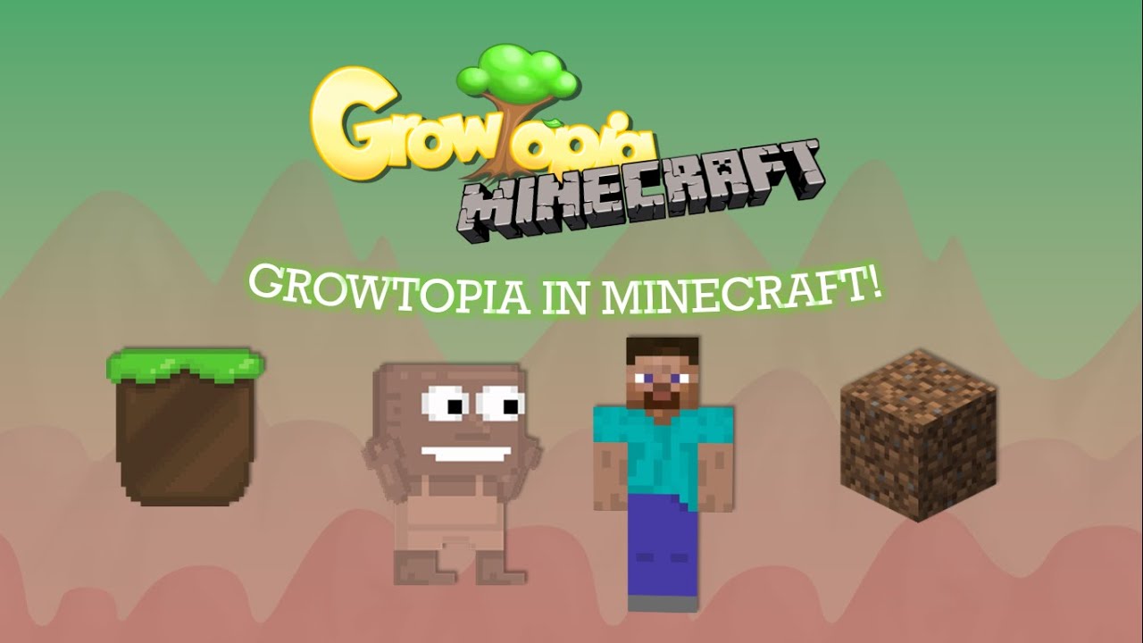 Growtopia | GROWTOPIA IN MINECRAFT! - YouTube