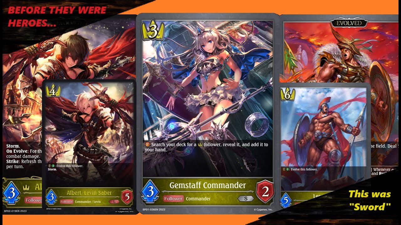 Midrange Swordcraft (Shadowverse Evolve) - YouTube