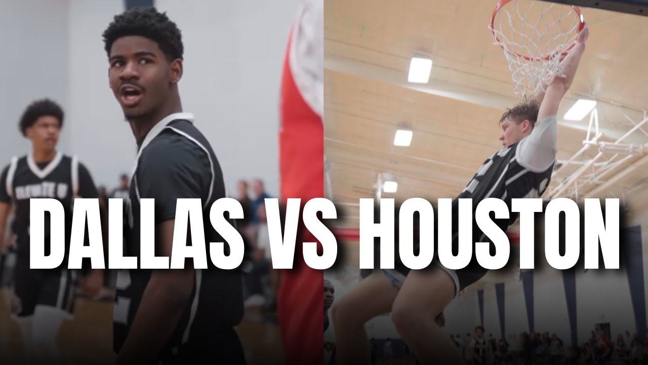 Jacoby Lovings and Elevate U Battle Against Beaumont In Houston Ice Breaker! - YouTube