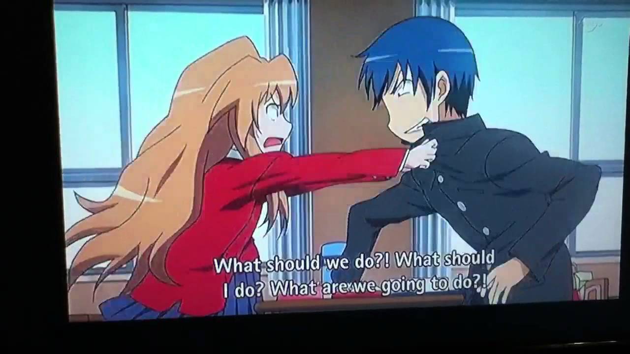 Toradora! Very funny - YouTube