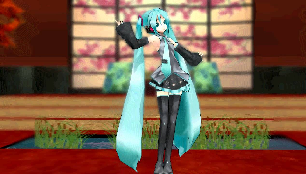 [MMD] First kiss! Hatsune miku - YouTube