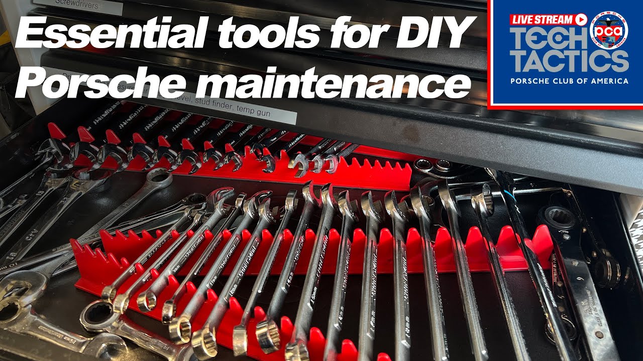 Beginner Guide: Essential Tools for Porsche DIY Maintenance | Tech ...