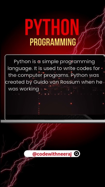 Python programming #code #codewithneeraj #python #program - YouTube