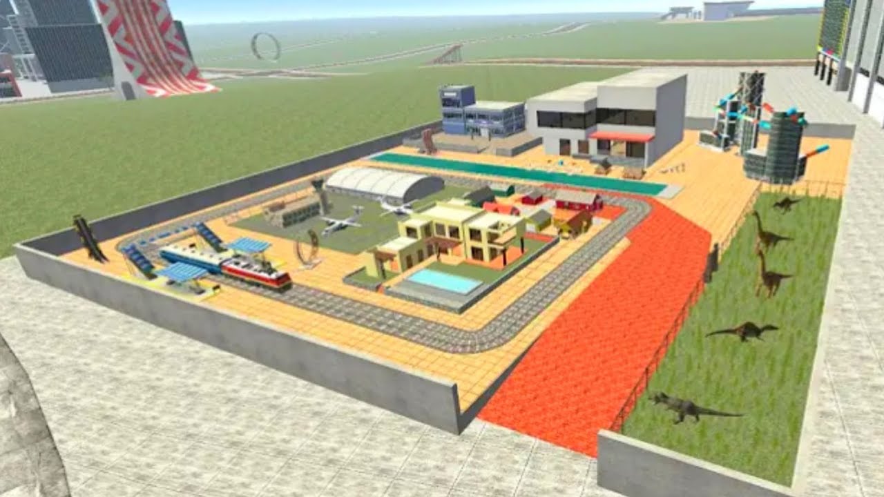 Franklin Build Tiny City in House in Indian Bike Driving 3D - YouTube