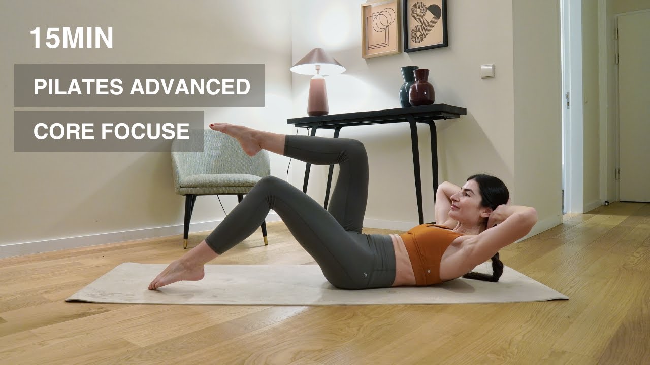 15 MIN PILATES ADVANCED | core focused workout | only abs - YouTube