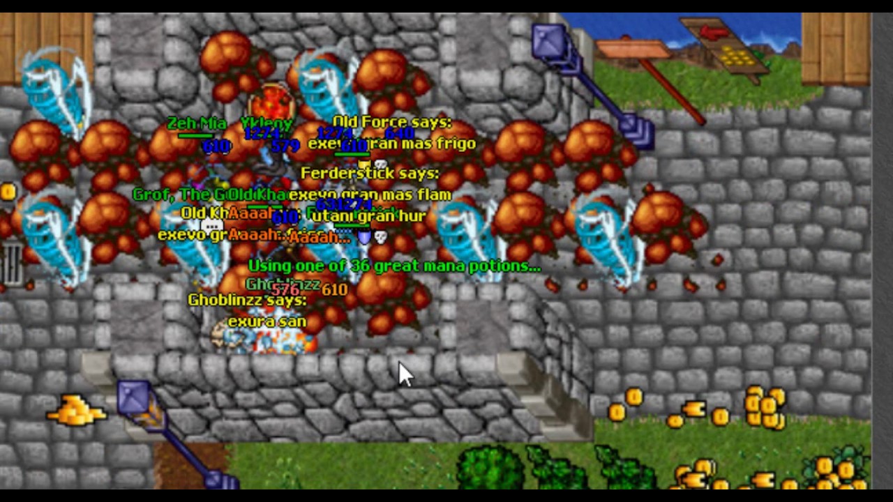 Tibia pk Combo ue - YouTube