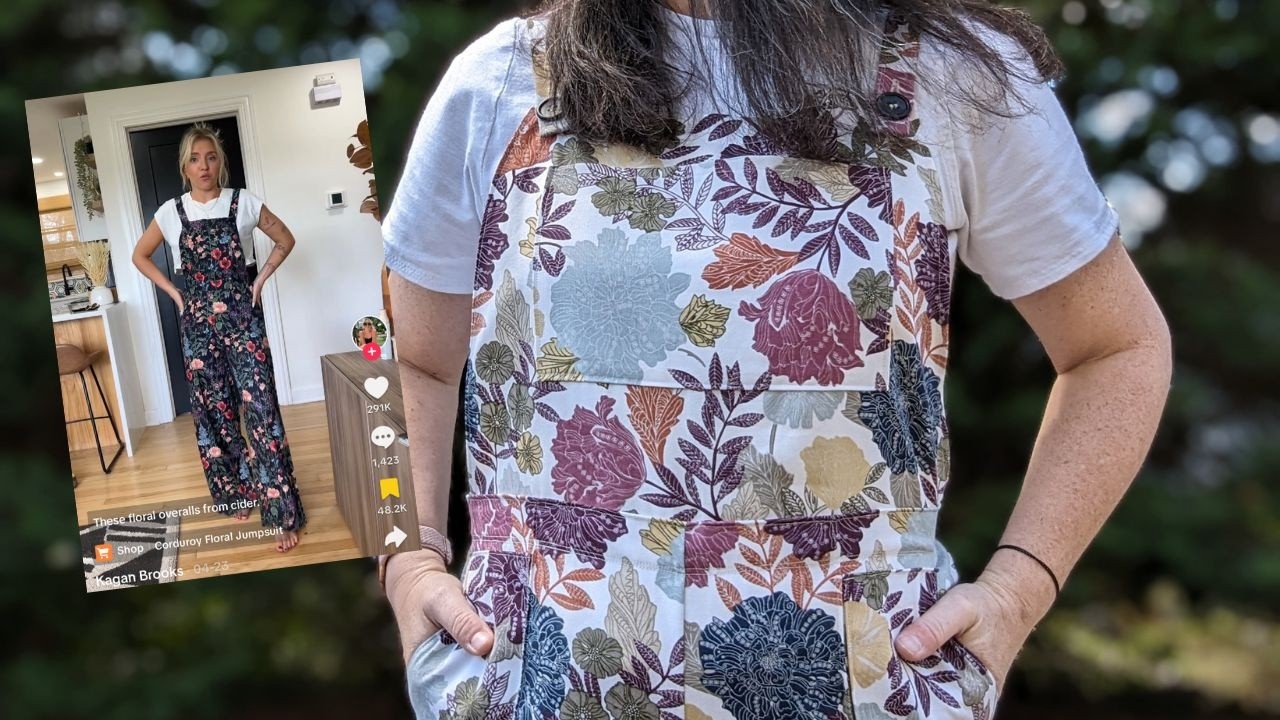 DIY Viral Tik Tok Cider Overalls // they're crazy easy to make yourself ...