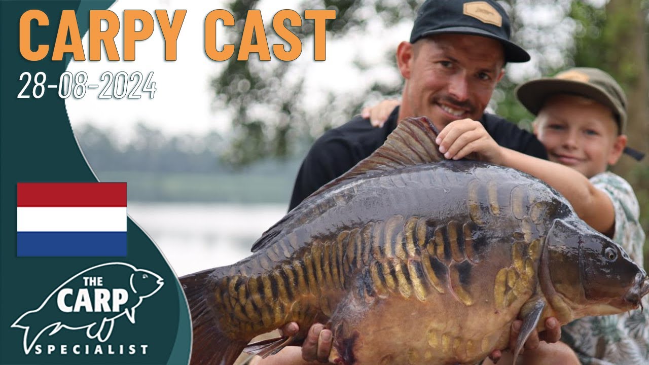 The Carpy Cast - 28-08-2024 - Mooie zomerse karpervangsten vanuit heel ...