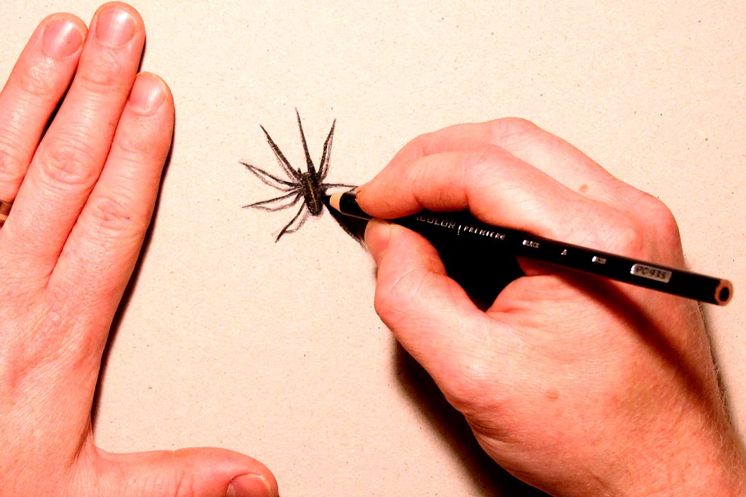 Shocking Spider Drawing Trick! - YouTube
