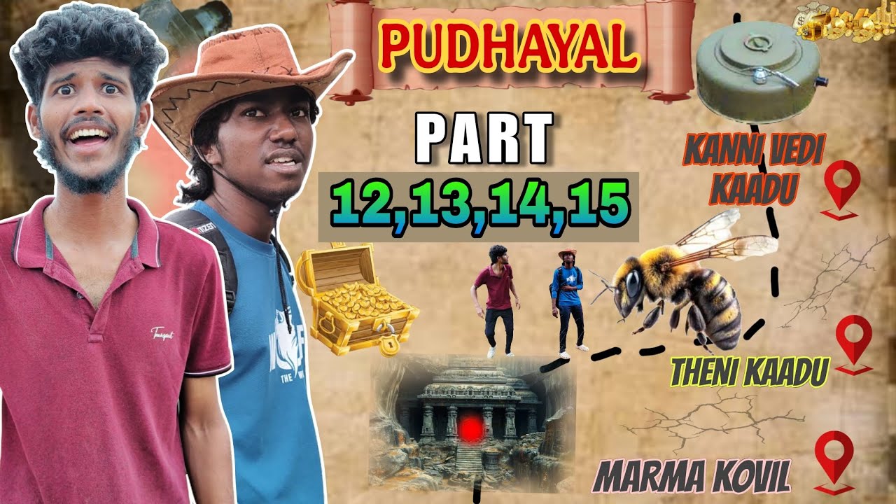 ‼️ PUDHAYAL 🪙 EPISODE - 4 | marma Kovil 🕍 theni kaadu 🐝 kanni vedi ...