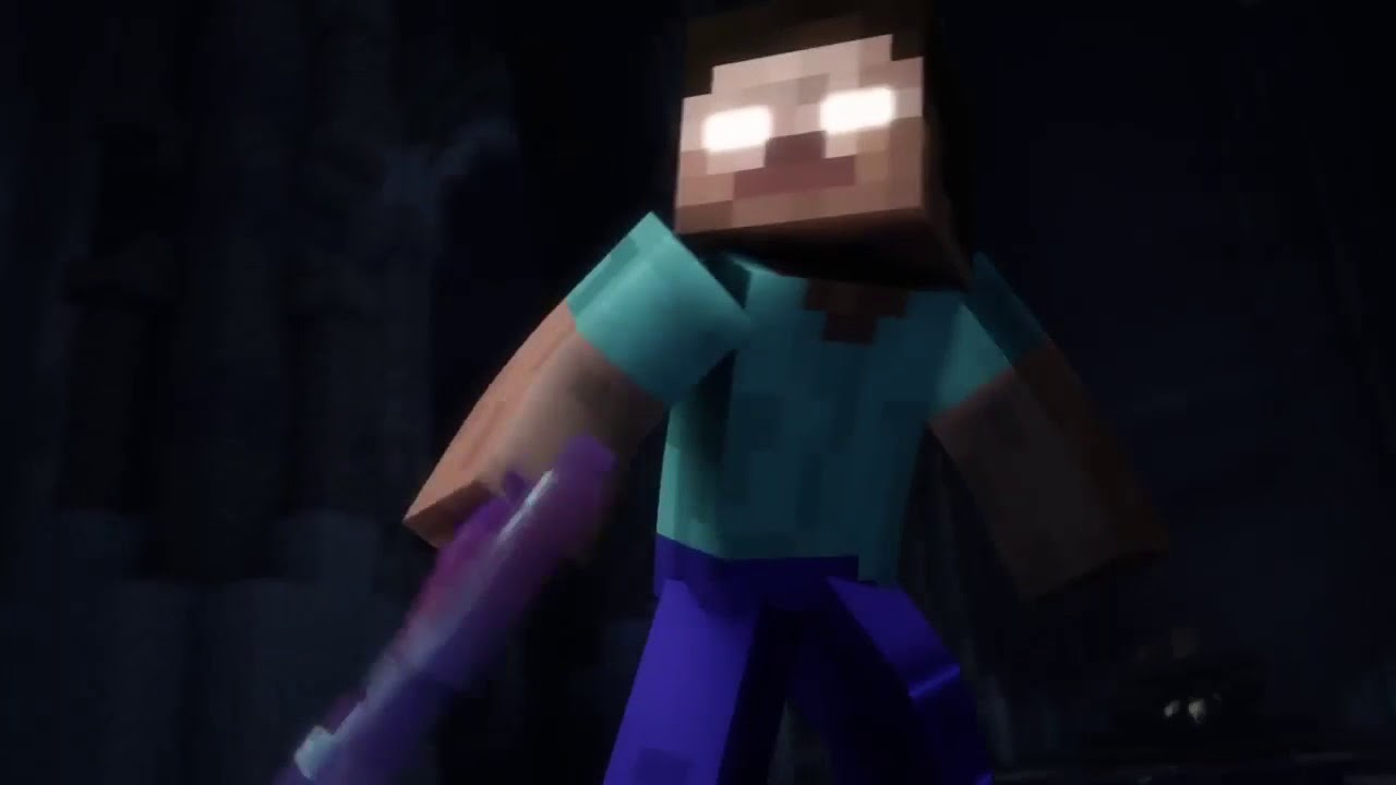 Minecraft animation awesome fight scene - YouTube