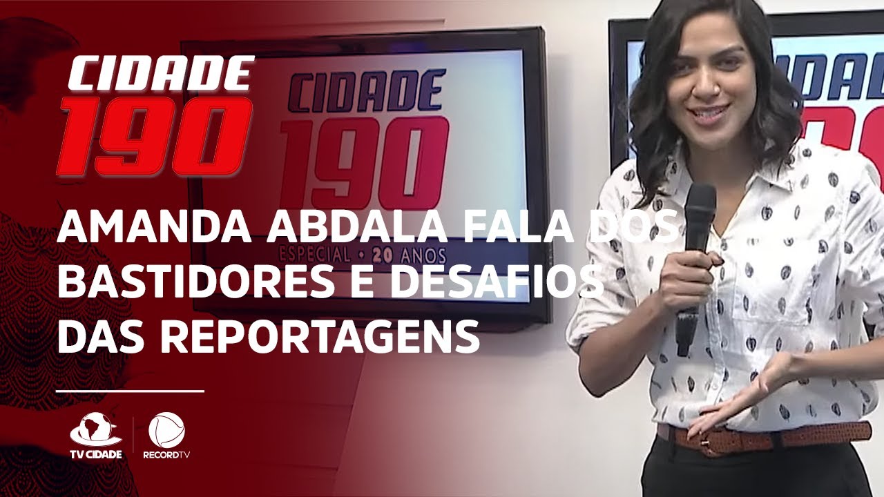 Amanda Abdala fala dos bastidores e desafios das reportagens - YouTube