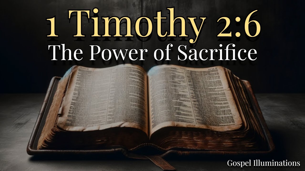 1 Timothy 2:6 Explained: The Timing and Testimony of Christ’s Sacrifice ...