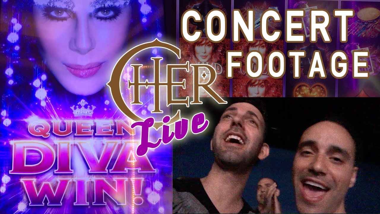 💃💥 Cher in Concert & Slots! Cher Slot Machine WIN Marcolicious Cameo ...