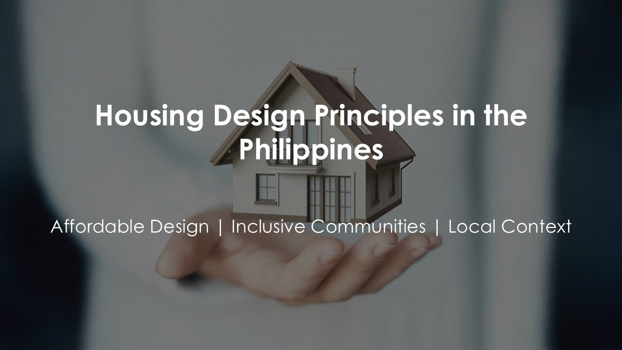 HOUSING DESIGN PRINCIPLES (PART 1) - YouTube