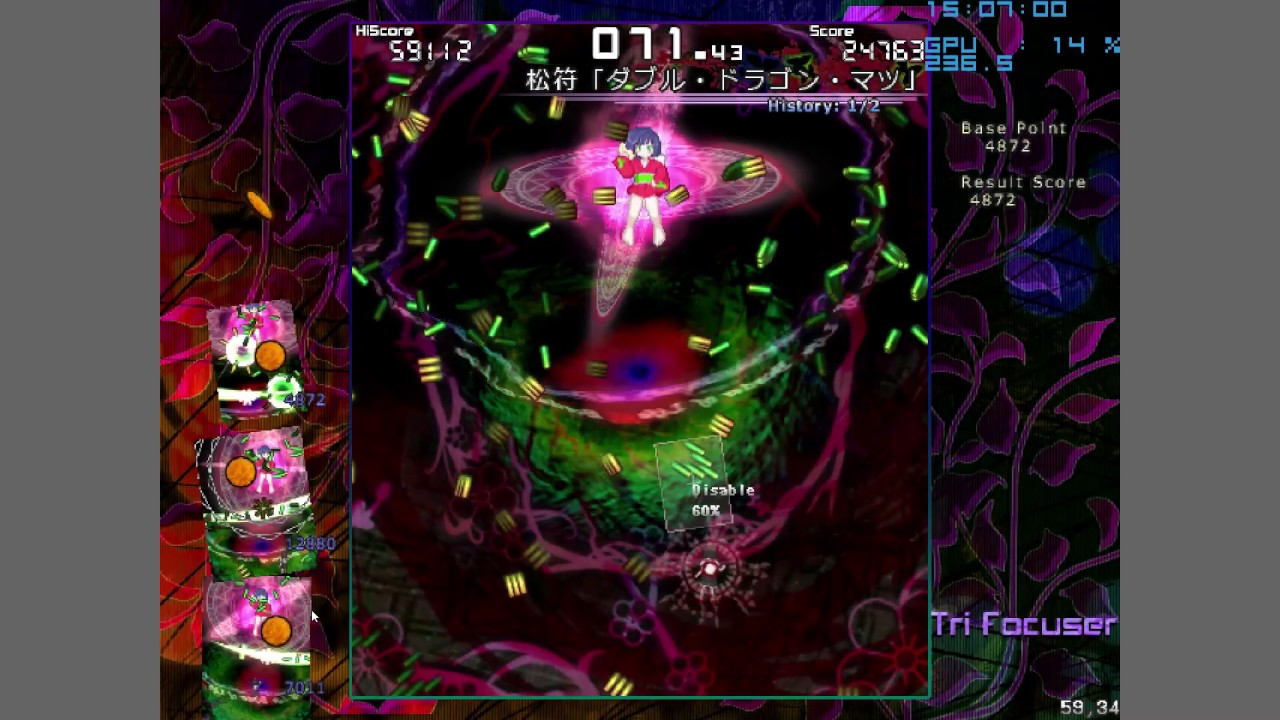 Touhou Trifocuser OTTW levels 0 and 1 - YouTube