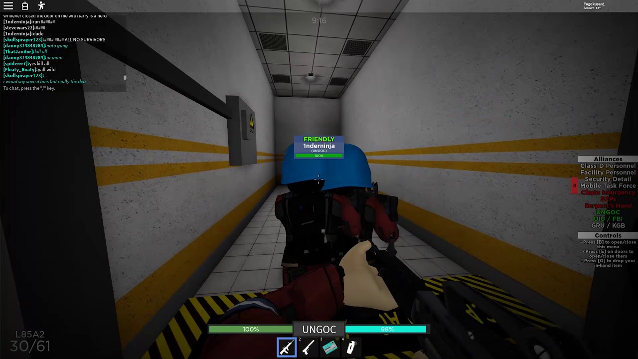 SCP rBreach Roblox - YouTube