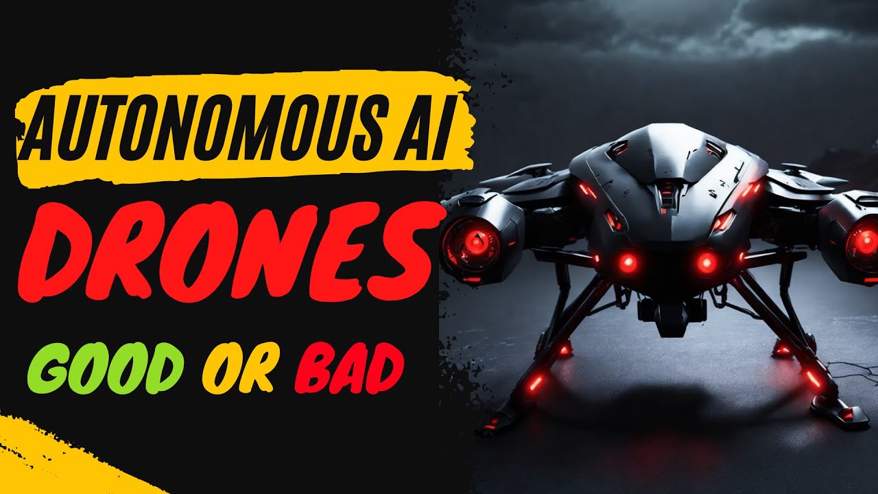 The Dark Side of AI Drones: Unveiling the Good & The Bad #ai #aitools # ...