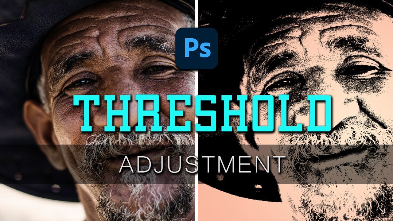 한계값(Threshold), 조정 레이어(Adjustment Layer) [포토샵 TL #36] - YouTube