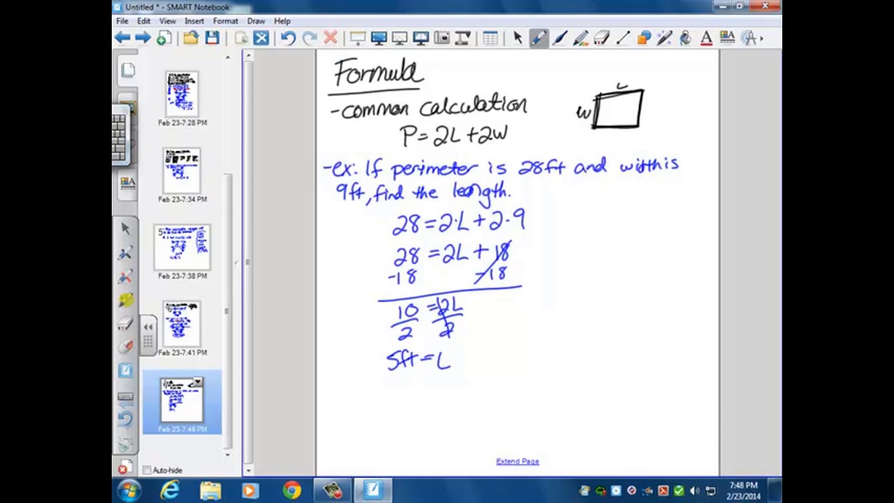 Manipulating Formulas - YouTube