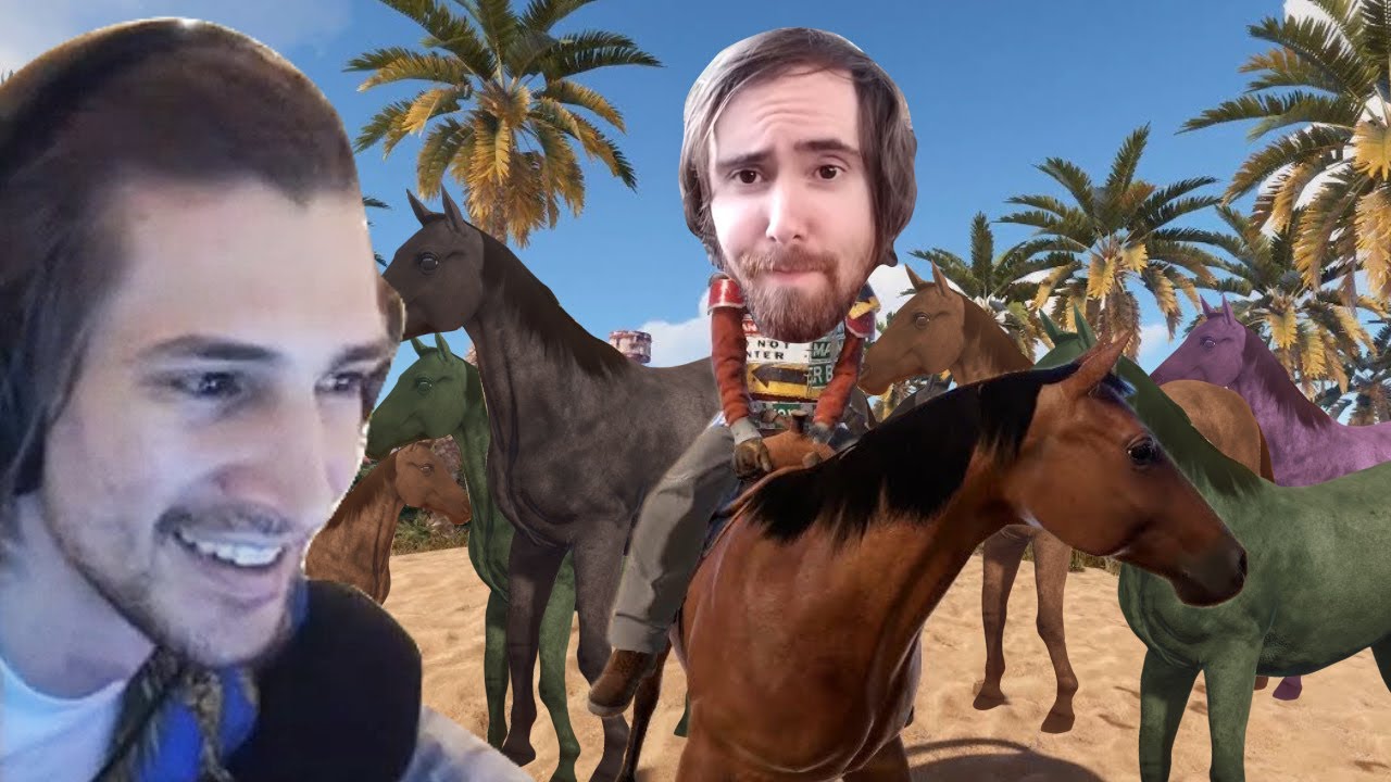 Asmongold Shows xQc His Horse Collection - YouTube