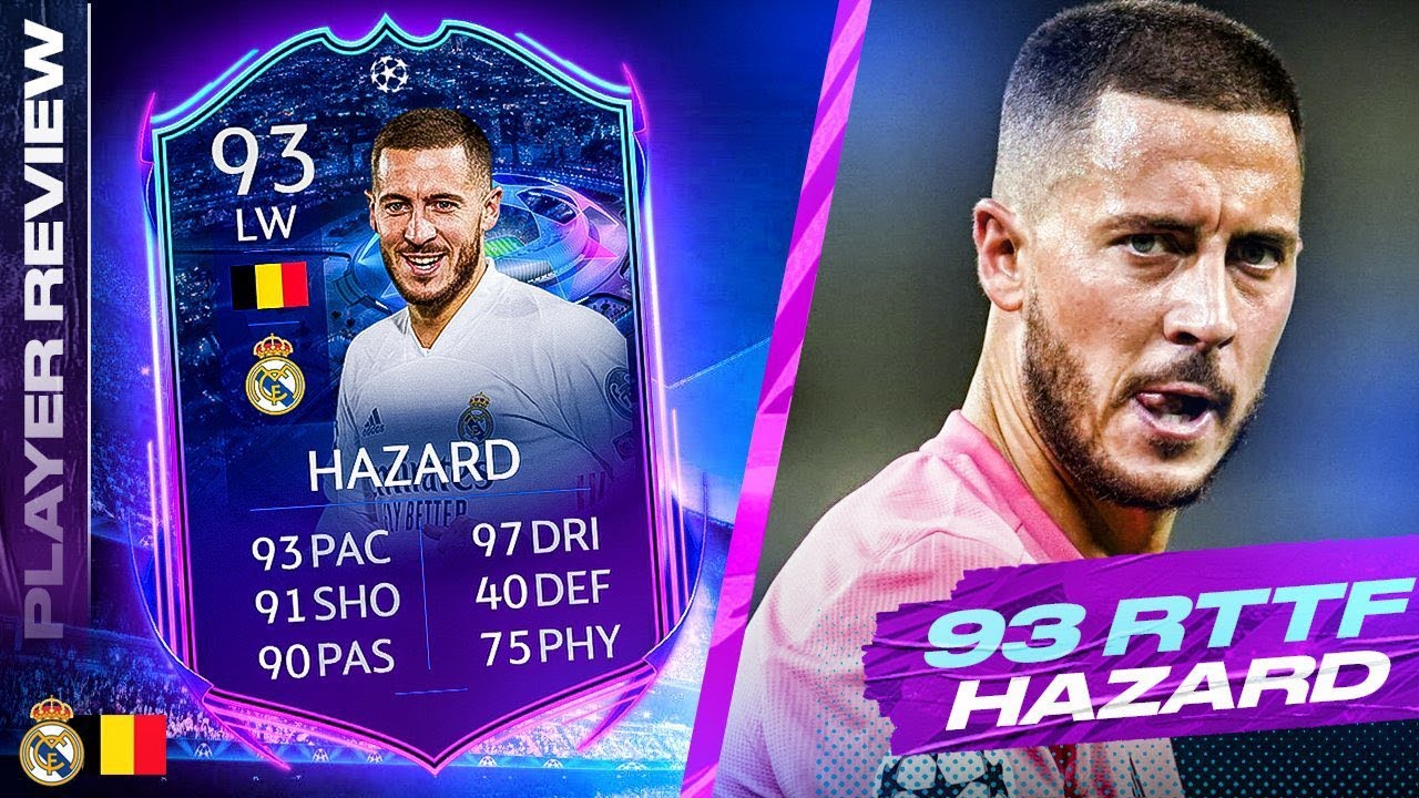 THE FINAL UPGRADE?😲 93 ROAD TO THE FINAL HAZARD REVIEW! FIFA 21 ...