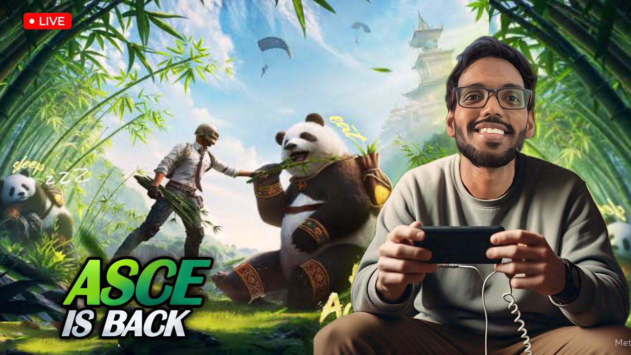 BGMI LIVE STREAM! | BGMI | ASCE GAMING ASCE is Live | EP89 - YouTube