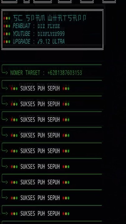 SC SPAM PAIRING AUTO NANGIS🥶 #spam #pairing #wa #sc #script #report #whatsapp - YouTube