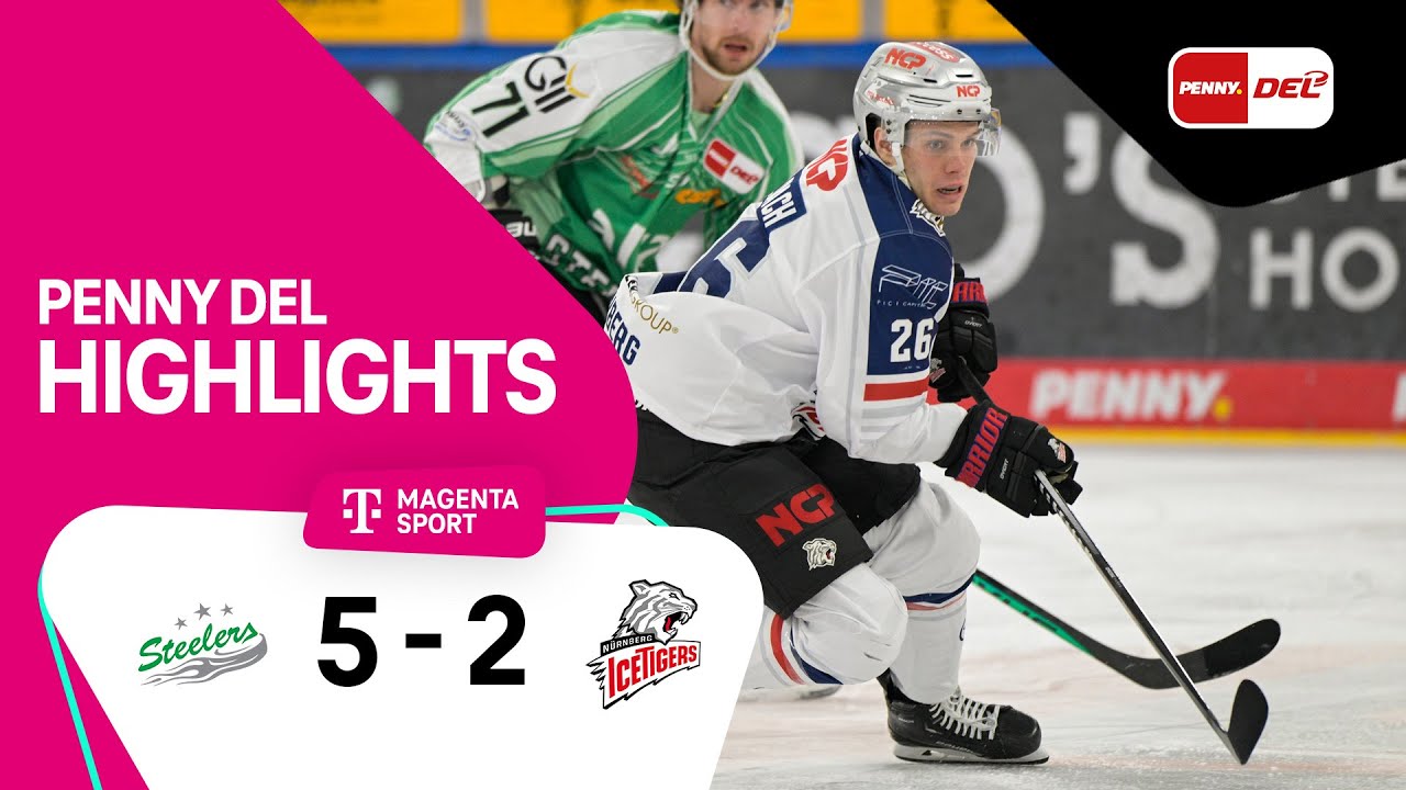 Bietigheim Steelers - Nürnberg Ice Tigers | Highlights PENNY DEL 22/23 ...