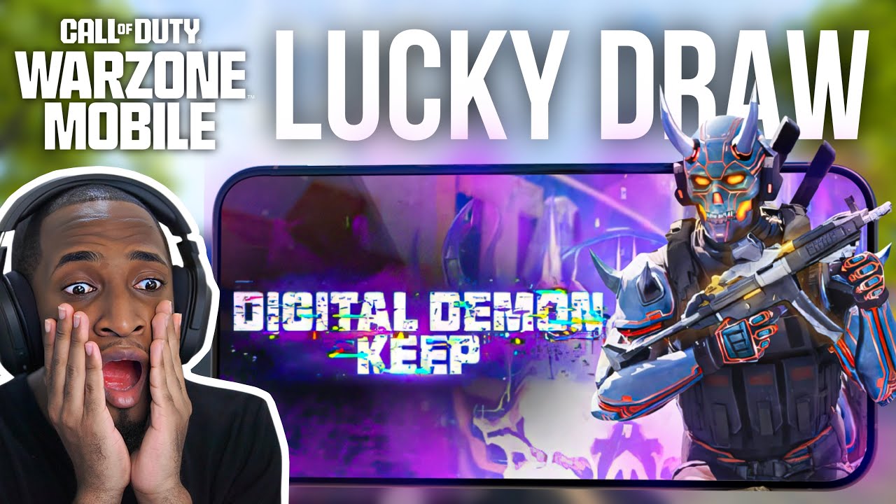 FIRST EVER LUCKY DRAW IN WARZONE MOBILE! - YouTube